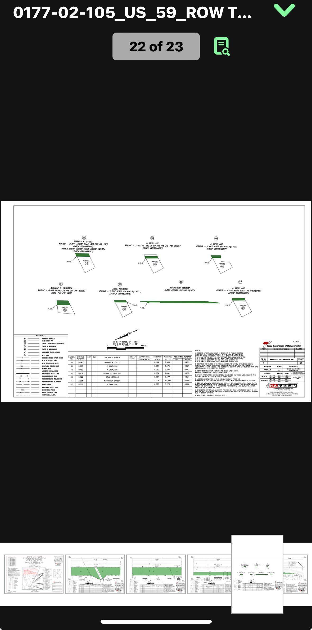 Viewing Project Plans